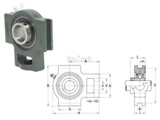 Подшипниковый узел UCT 212 CRAFT