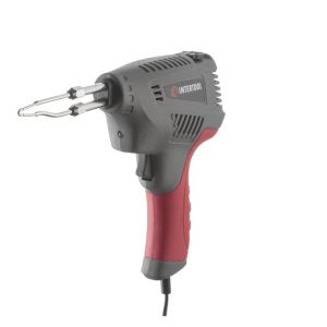 Паяльник імпульсний з трансформатором 200 Вт, 230 В, 3-режиму, з комплектом насадок INTERTOOL RT ...